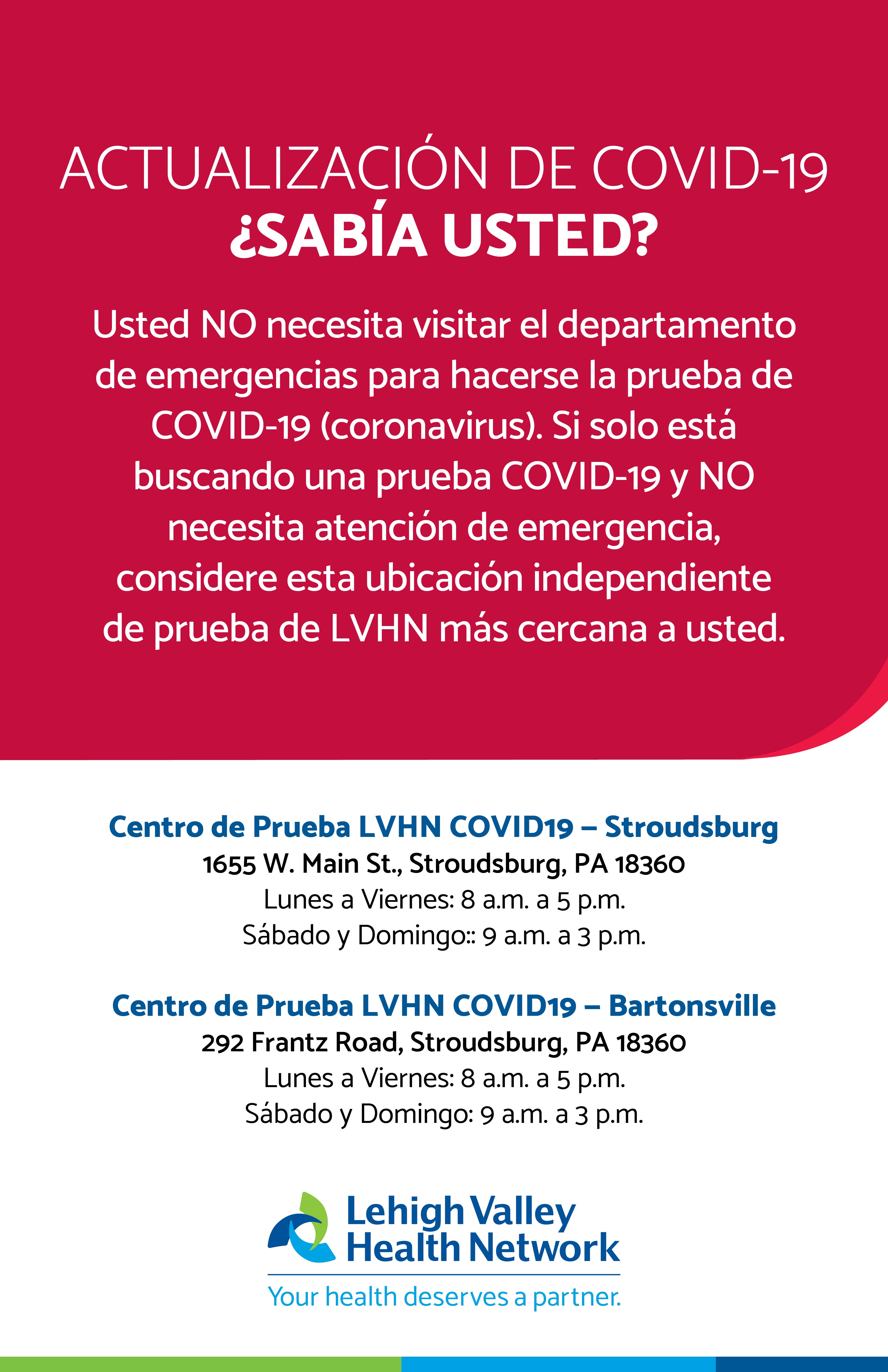 COVID-19 Resources to Share/Carpeta de Descargas